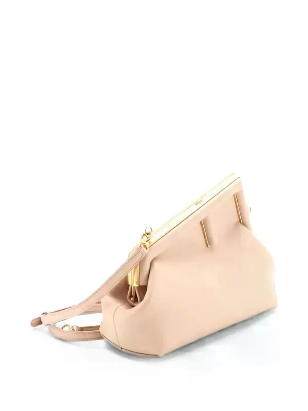 Fendi First Bag Leather Small Clutch Bag