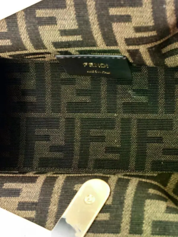 Fendi First Bag Leather Small Clutch Bag