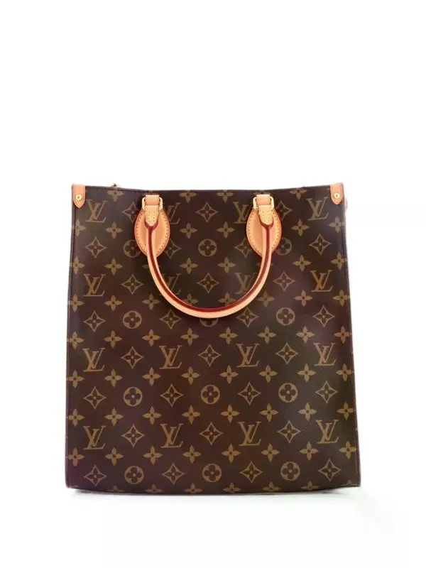 LOUIS VUITTON Sac Plat Nm Bag Monogram Canvas Shoulder Bag