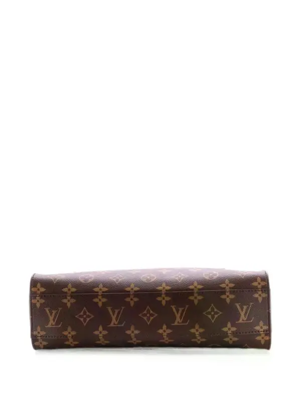 LOUIS VUITTON Sac Plat Nm Bag Monogram Canvas Shoulder Bag