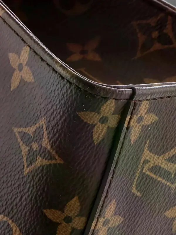 LOUIS VUITTON Sac Plat Nm Bag Monogram Canvas Shoulder Bag