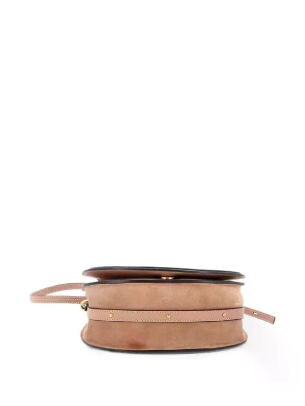 Chloé Nile Leather Medium Crossbody Bag - Neutrals