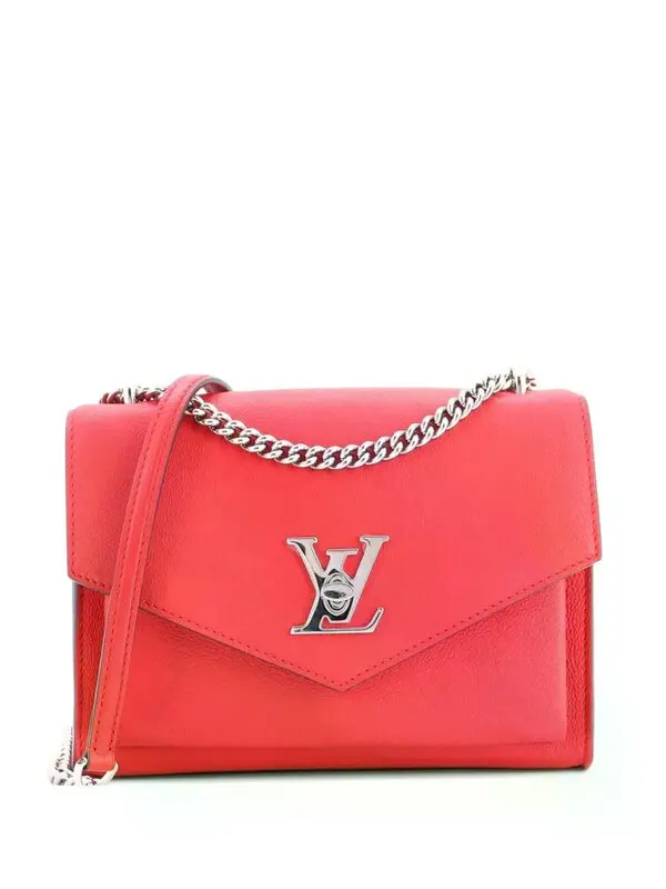 LOUIS VUITTON Mylockme Leather Bb Crossbody Bag - Red