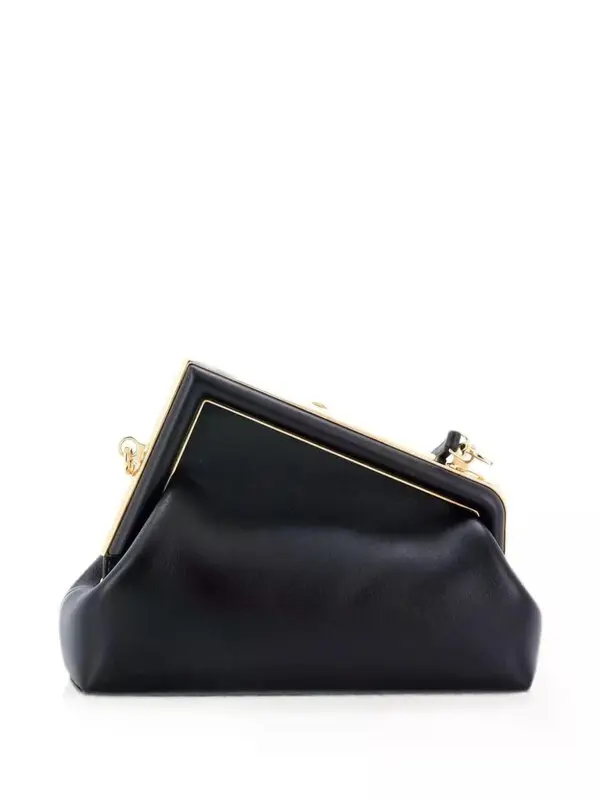 Fendi First Bag Leather Small Clutch Bag