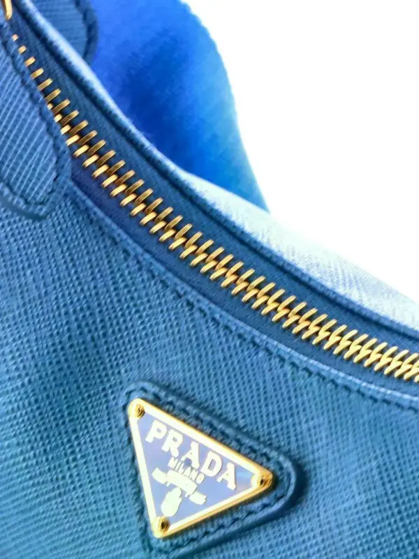 Prada Re-edition 2005 Shoulder Bag Saffiano Leather - Blue