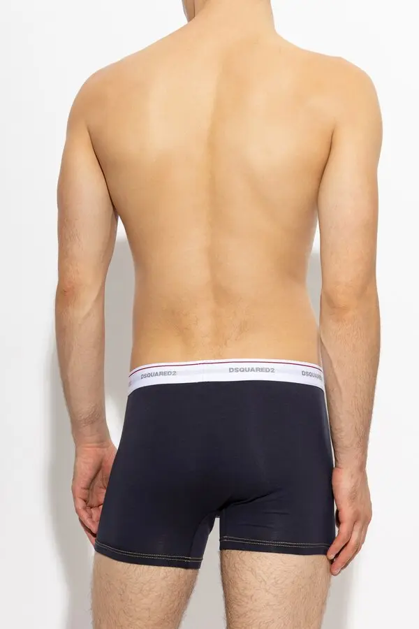 Dsquared2 Cotton Boxers With Logo