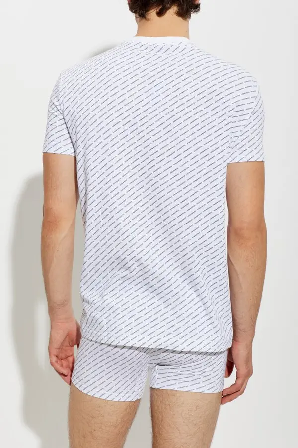 Dsquared2 Set From The 'underwear' Line: T-shirt And Boxer Shorts