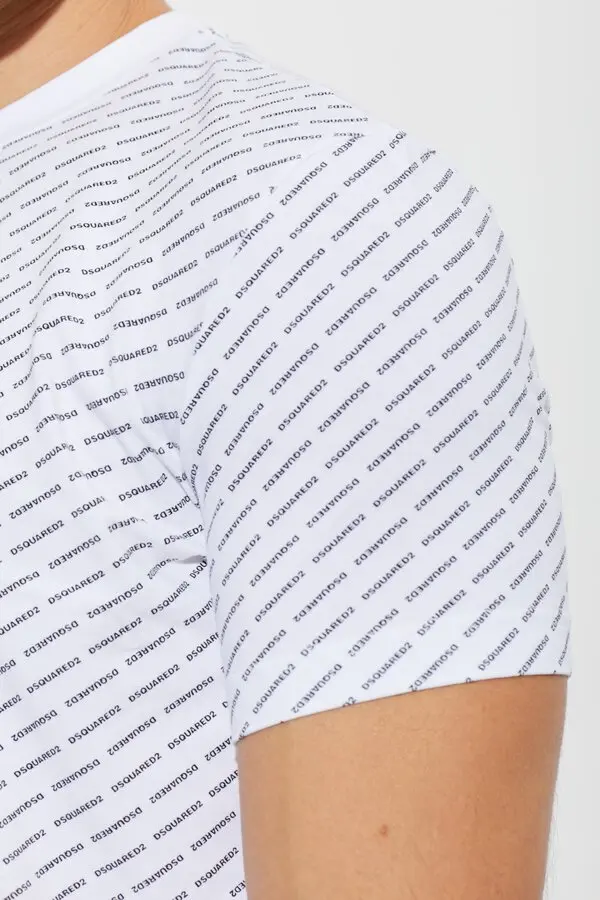 Dsquared2 Set From The 'underwear' Line: T-shirt And Boxer Shorts