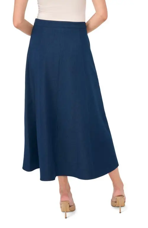 Vince Camuto Seamed Midi Skirt
