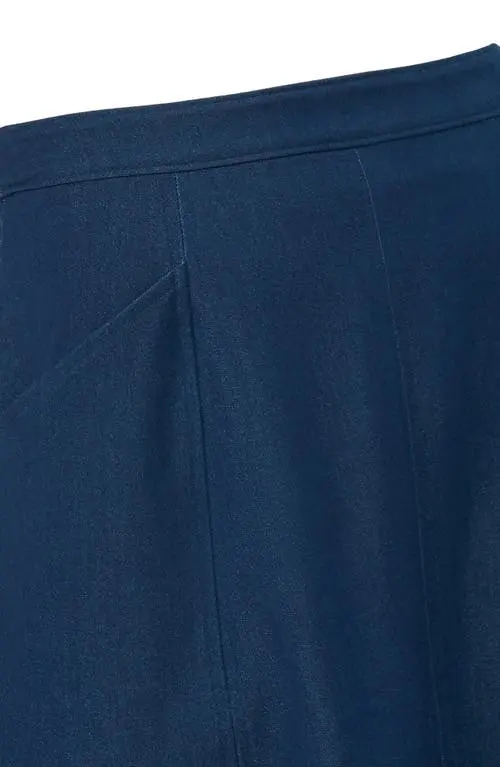 Vince Camuto Seamed Midi Skirt