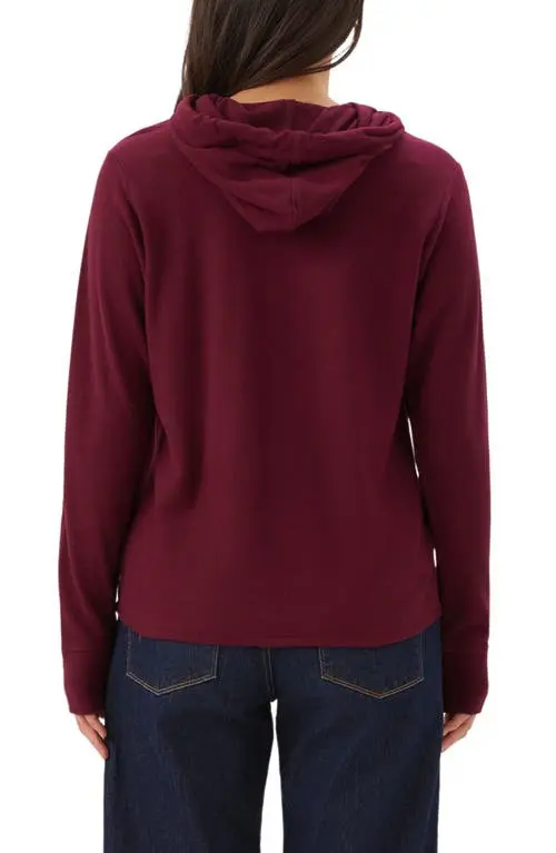 Karen Kane Rhinestone Crossover Hoodie