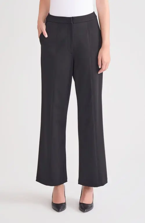 Misook Seamed Wide Leg Pants