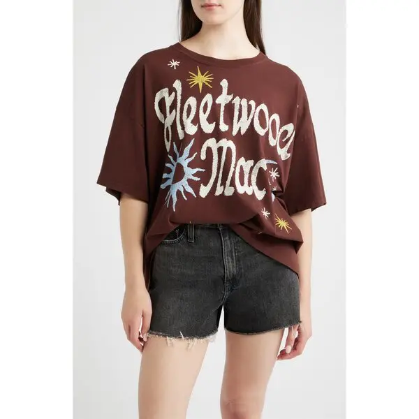 Daydreamer Fleetwood Mac 1973 Doodle Graphic T-shirt