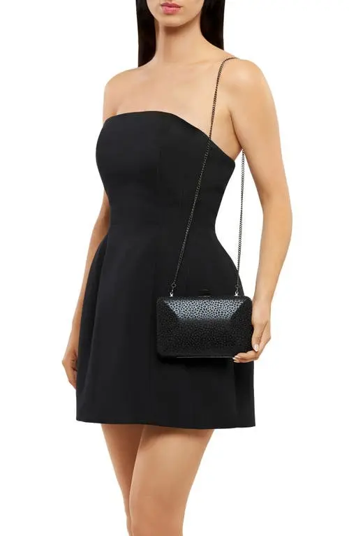 OLGA BERG Frankie Embossed Clutch