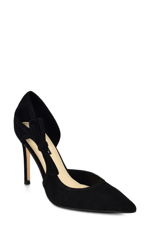 Nine West Famila Knotted Bow D'orsay Pump - Black