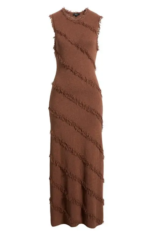 Rails Claudia Fringed Sleeveless Maxi Dress