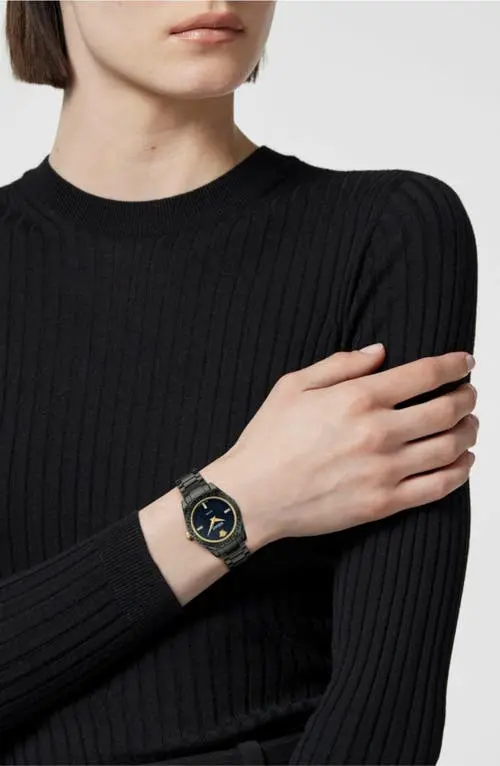Versace Dv One Mini Diamond Ceramic Bracelet Watch