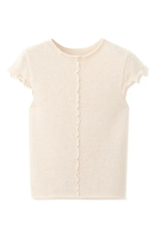 Mango Wavy Cap Sleeve Sweater
