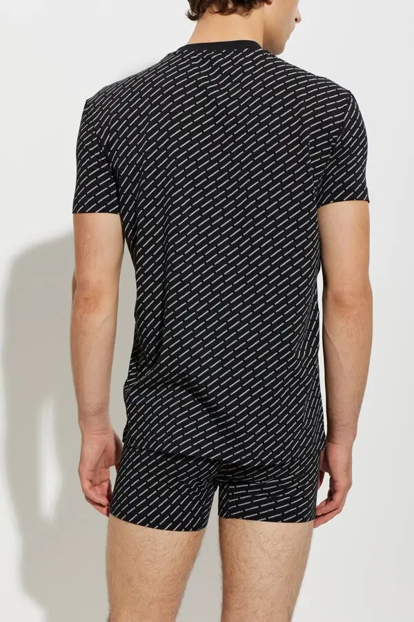 Dsquared2 Set From The 'underwear' Line: T-shirt And Boxers