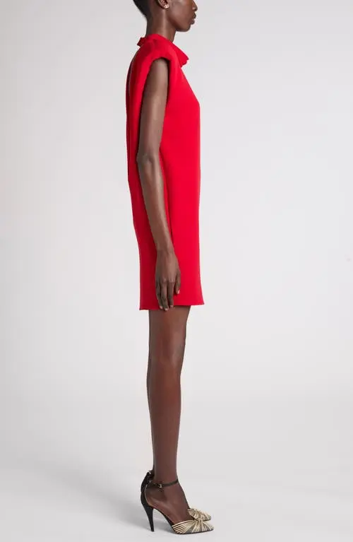 Valentino Garavani Cutout Cady Silk Shift Dress