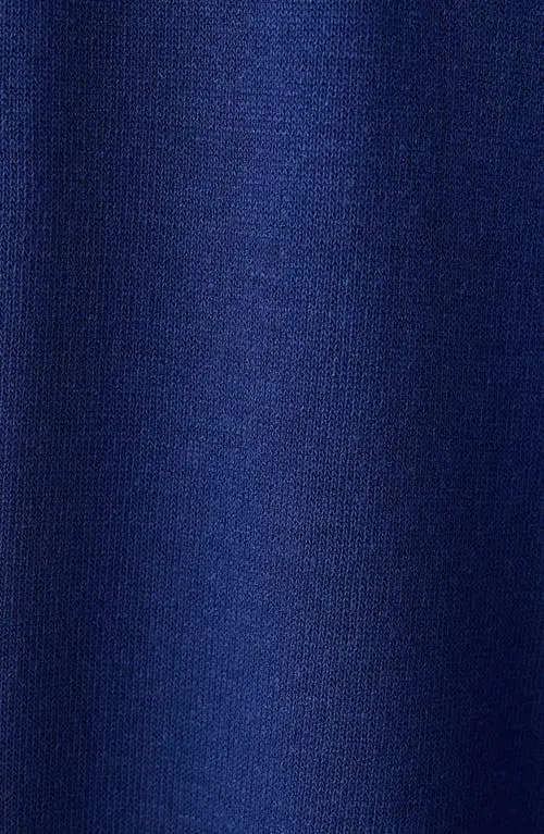 Mango Textured Knit Straight Leg Pants - Vibrant Blue