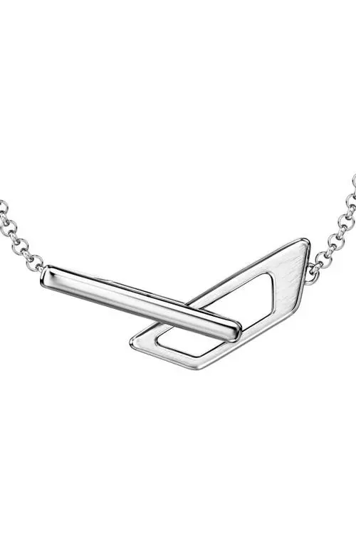 DIESEL® Logo Chain Bracelet In Stainless Steel