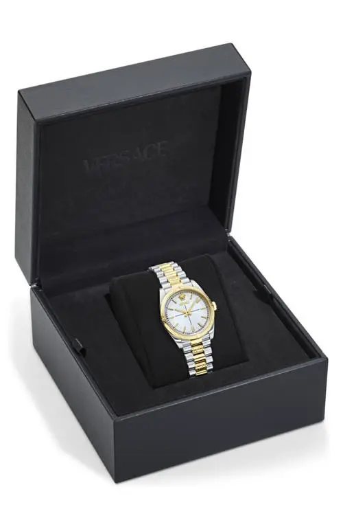Versace Millenyium Two-tone Bracelet Watch