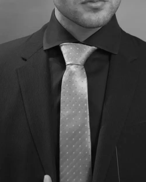 KNOTTERY & CO Sea Whisper Silk Jacquard Tie