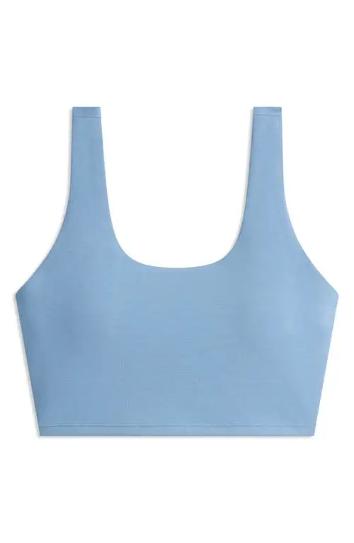 FREE FLY Terraflow Scoop Neck Performance Tank - Windward Blue