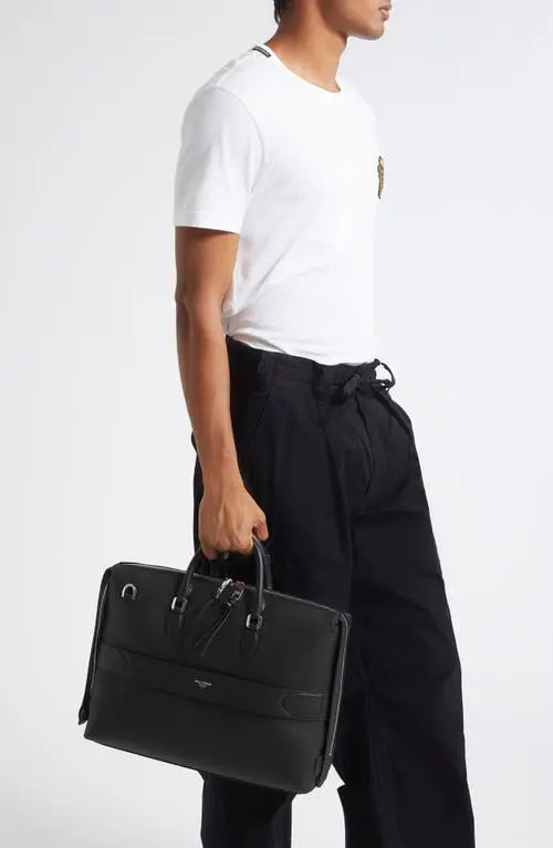 Dolce & Gabbana Calfskin Leather Briefcase