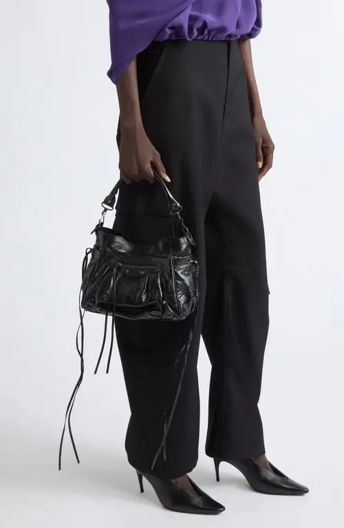 Balenciaga Small Le City Bucket Bag - 1000 Black