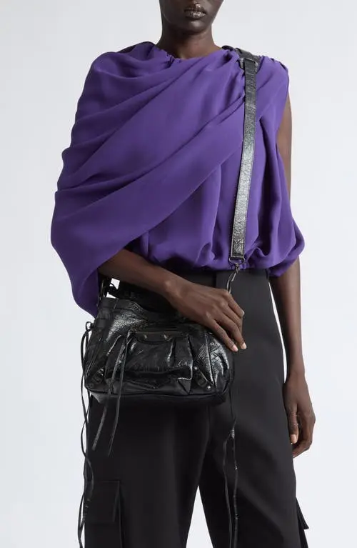 Balenciaga Small Le City Bucket Bag - 1000 Black