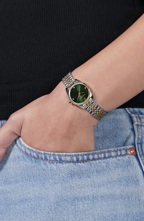 OLIVIA BURTON Highbury Two-tone Quartz Watch - Green