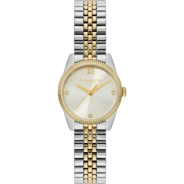 OLIVIA BURTON Highbury Two-tone Quartz Watch - Ivory