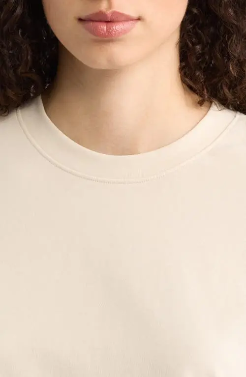 Marine Layer Luxe Cotton Blend Jersey Crewneck T-shirt