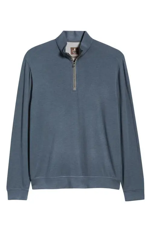 Johnnie-o Tahoe Quarter Zip Pullover - Navy