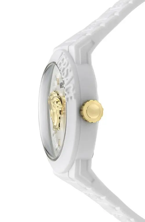 Versace V-pop Silicone Strap Watch