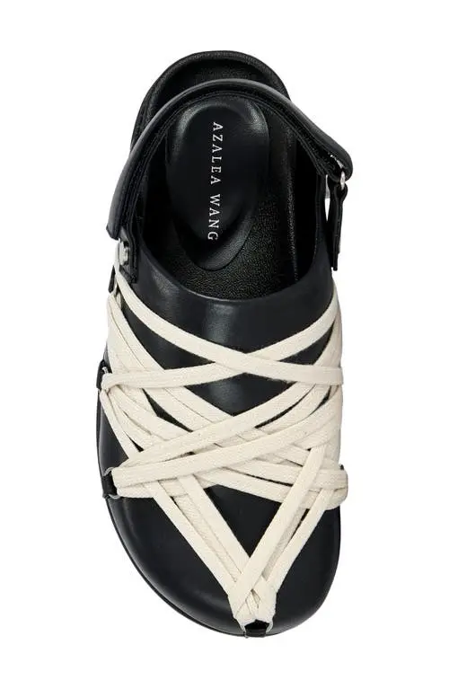 AZALEA WANG Kimber Strappy Clogs