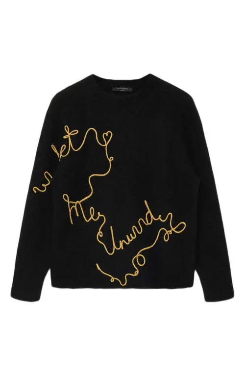 ALLSAINTS Unwind Jumper Crewneck Sweater
