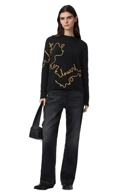 ALLSAINTS Unwind Jumper Crewneck Sweater