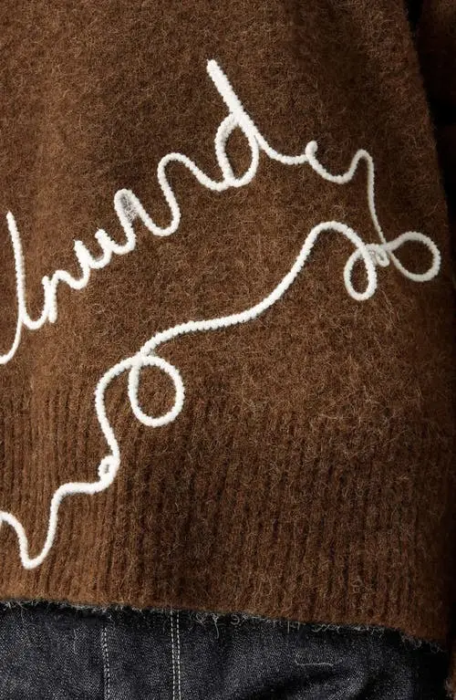 ALLSAINTS Unwind Jumper Crewneck Sweater - Caramel Brown