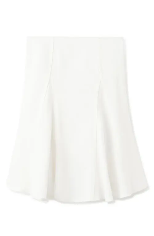 Mango Godet Cotton Midi Skirt