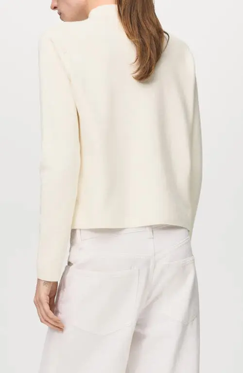 Mango Mock Neck Sweater