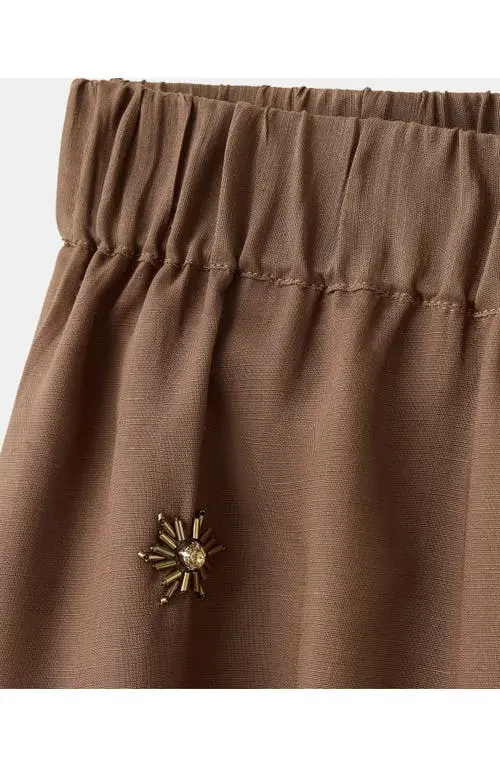 Mango Beaded Embroidered Balloon Pants