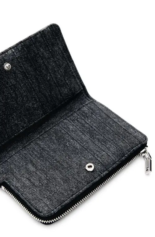 Desigual Medium Printed Zip Around Wallet