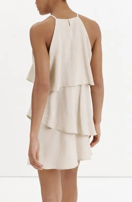 Mango Ruffled Modal Blend Dress