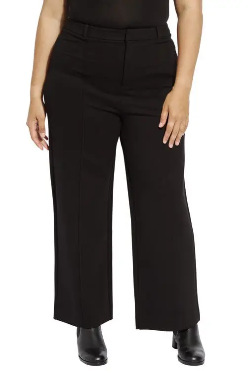 Lyssé Nadia High Waist Wide Leg Ponte Trousers