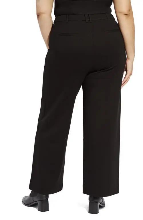 Lyssé Nadia High Waist Wide Leg Ponte Trousers
