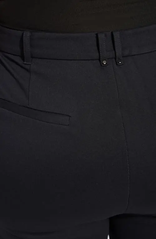 Lyssé Nadia High Waist Wide Leg Ponte Trousers - Midnight
