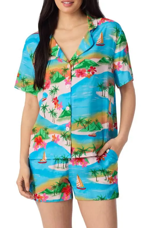 ROOM SERVICE Print Short Pajamas